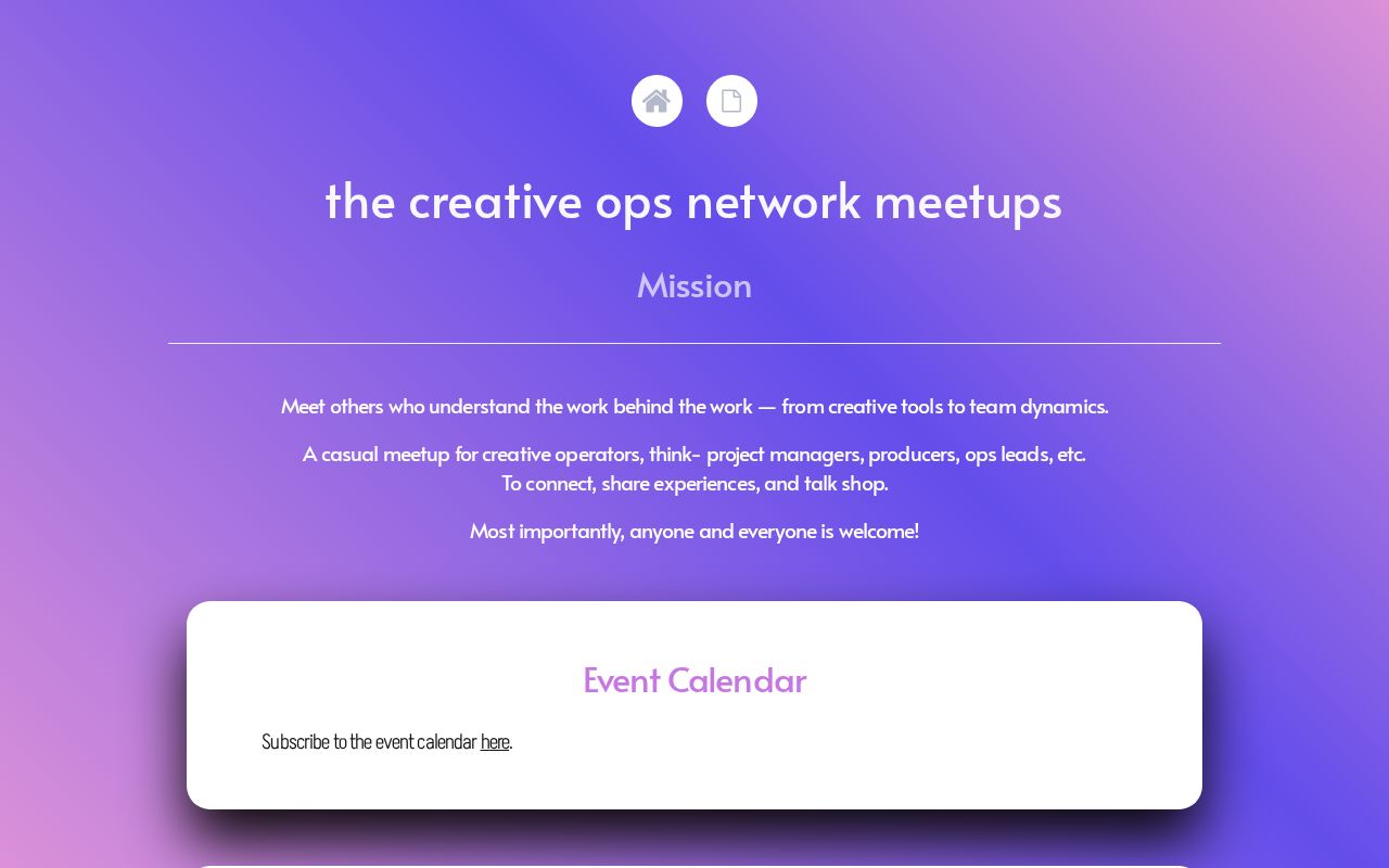 Meetups